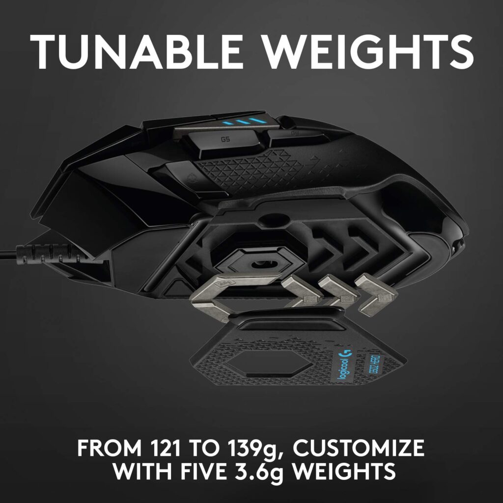 Logitech G502 HERO High-Performance Wired Mouse